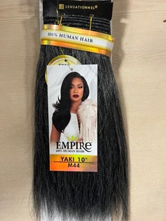 Sensationnel Empire Yaki 100% Human Hair Grey Colors – SuperBeautyME305