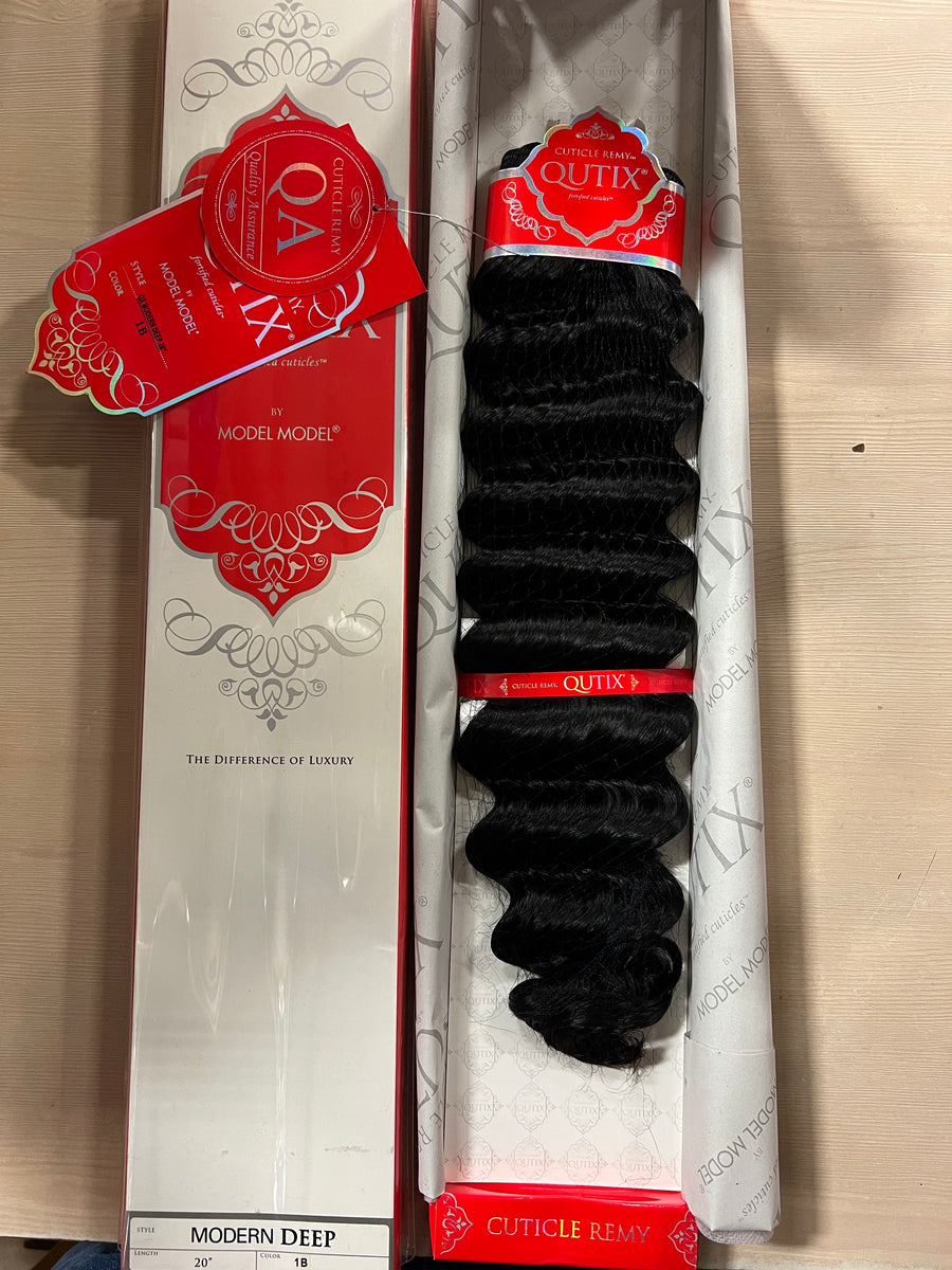 Model Model Qutix Modern Deep 100% Cuticle Remi Human Hair ...